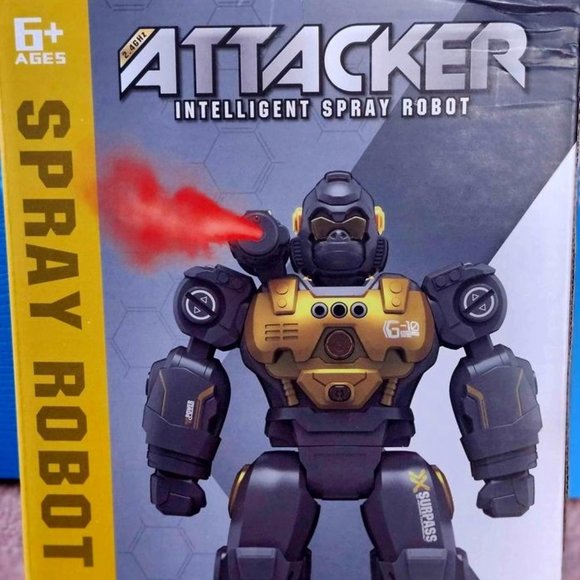 Attacker | Toys | Attacker Intelligent Spray Robot | Poshmark